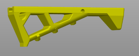 3dtisk - Benešov- Grip 45° RIS